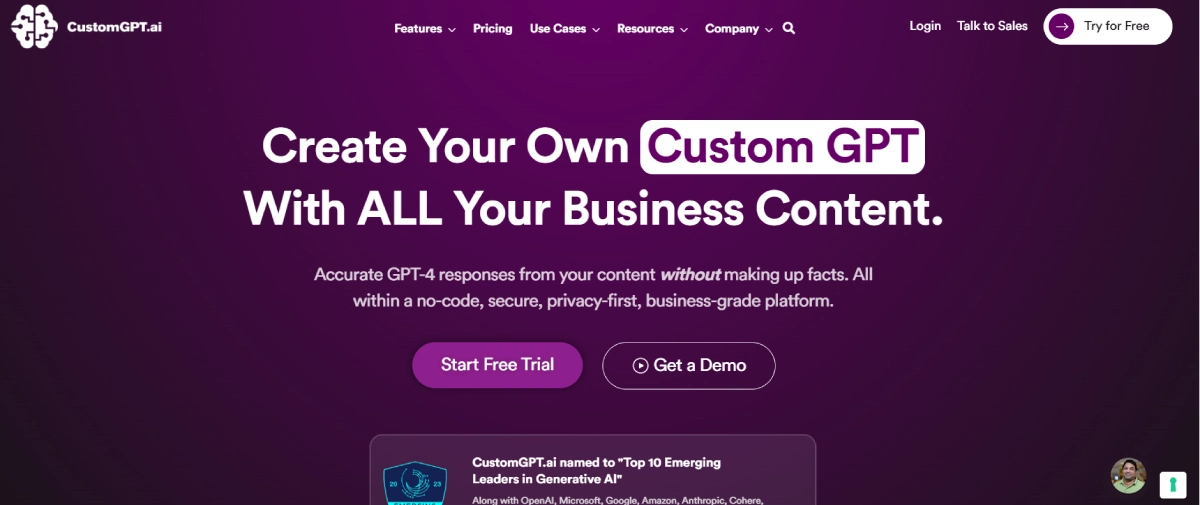 Custom GPT AI Reviews 2025: Details, Pricing & Alternatives