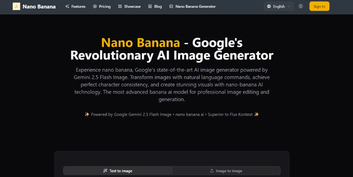 Nano Banana – AI Image Generator With Consistent Editing & Scene Accuracy